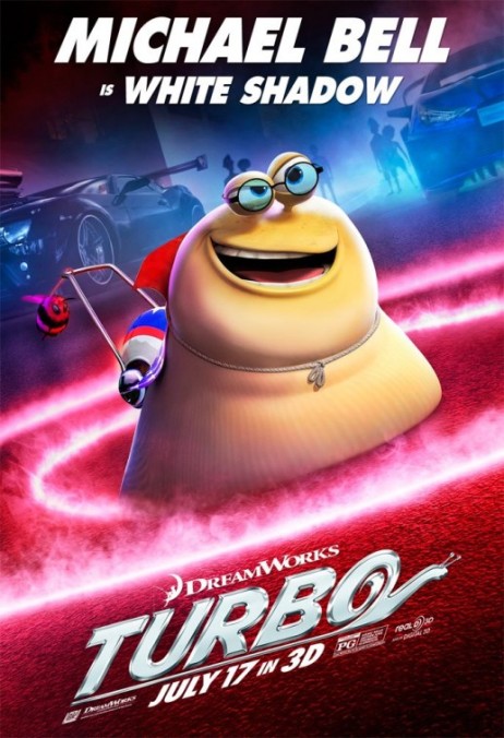 Ryan Reynold’s “Turbo” gets character posters – The Second Take